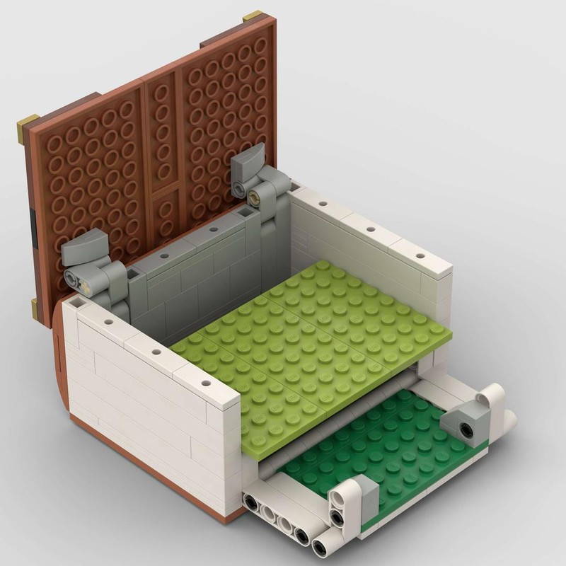 LEGO MOC Book Frame 14x10x6 by uminuo | Rebrickable - Build with LEGO