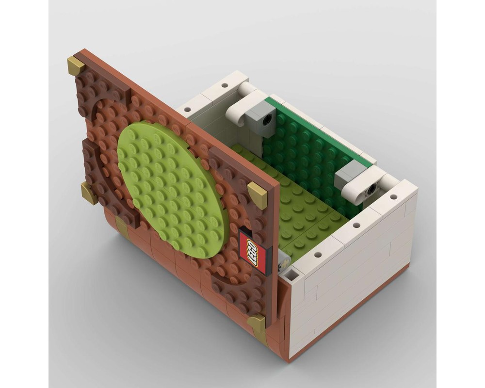 Lego Moc Book Frame 14x10x6 By Uminuo Rebrickable Build With Lego