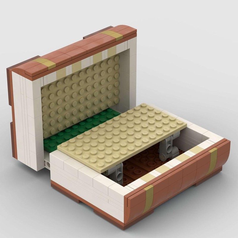 LEGO MOC Both Sides Book Frame 14x10x6 by uminuo | Rebrickable - Build ...