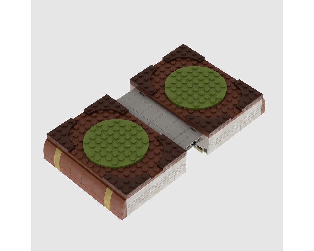 Lego Moc Both Sides Book Frame 14x10x6 By Uminuo Rebrickable Build