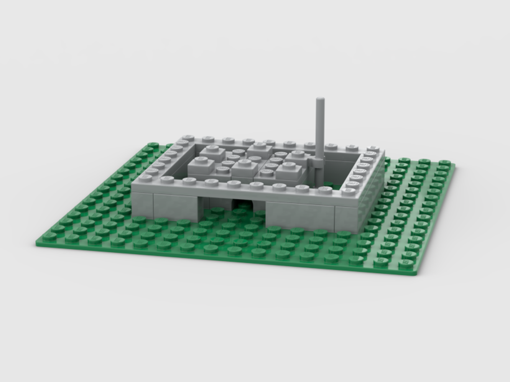 LEGO MOC Mini Castle #1 by V1nc1n1 | Rebrickable - Build with LEGO