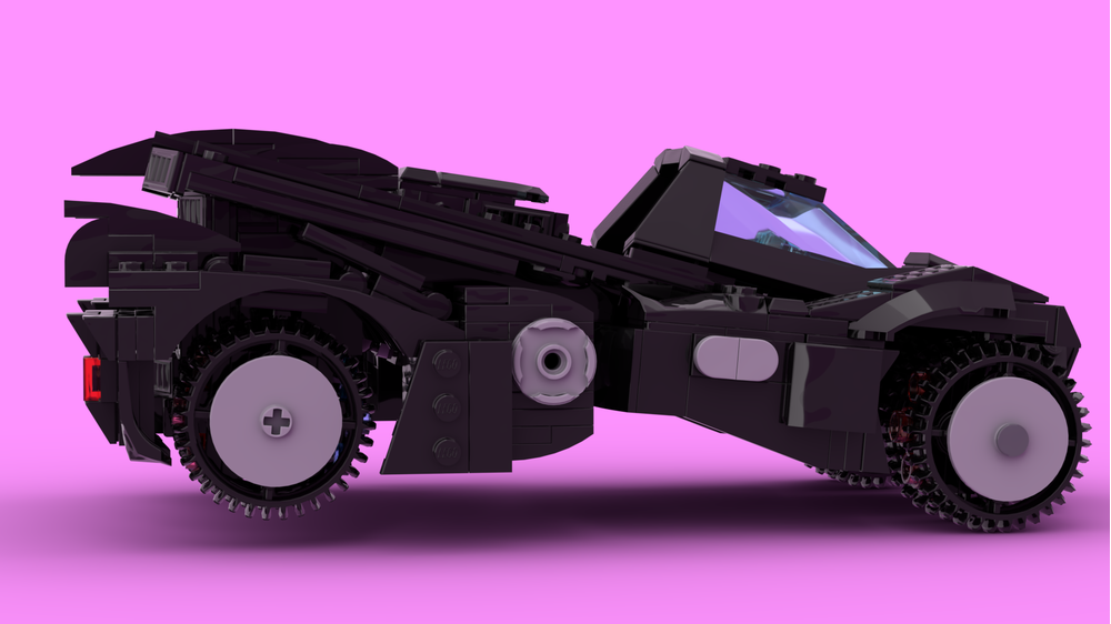 Lego Moc Arkham Knight Batmobile By Marcosilverhand Rebrickable