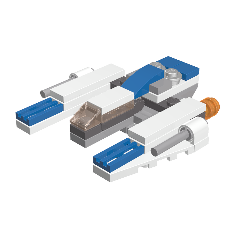 LEGO MOC 30496 trident Fighter by Berth | Rebrickable - Build with LEGO