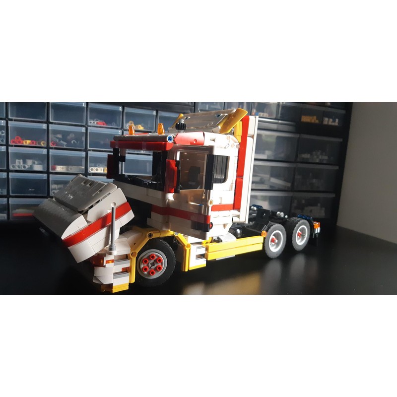 LEGO MOC Scania T144 6x2 tractor by OldOlneyLego | Rebrickable - Build ...