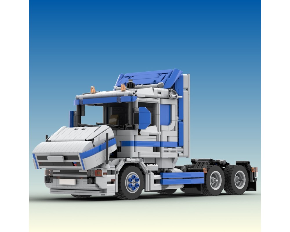 Lego Moc Scania T144 6x2 Tractor By Oldolneylego Rebrickable Build