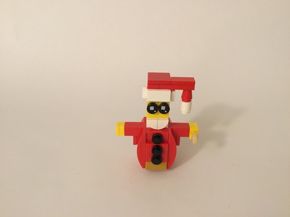 LEGO MOC Advent build #7- Santa by LEGOSassMaster | Rebrickable - Build ...