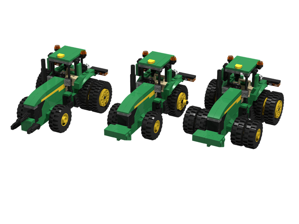 LEGO MOC John Deere 8R pack by diamond_deer | Rebrickable - Build with LEGO