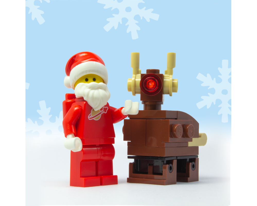 LEGO MOC Classic Space Santa - Ornamnet by vstarvan | Rebrickable ...