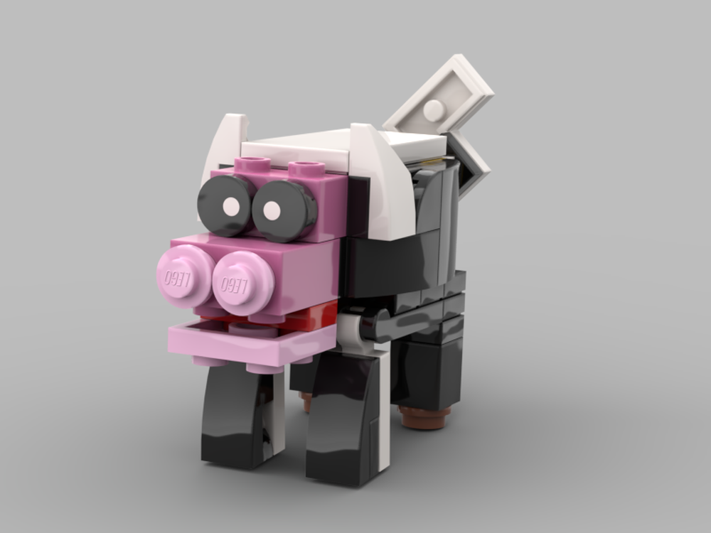 LEGO MOC tuxedo pig by eric_nunya | Rebrickable - Build with LEGO