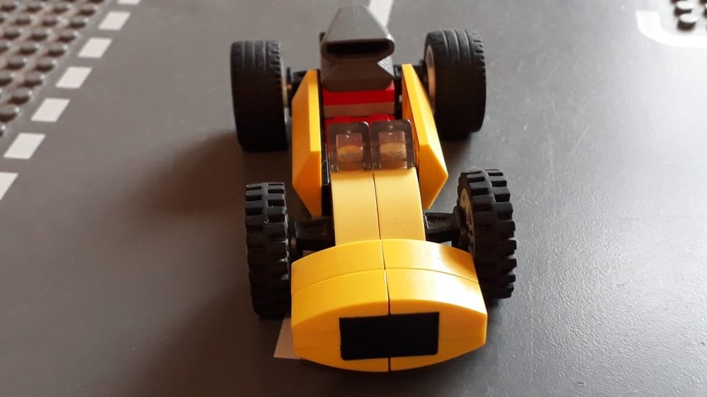 LEGO MOC 80's F1 car by torcca | Rebrickable - Build with LEGO