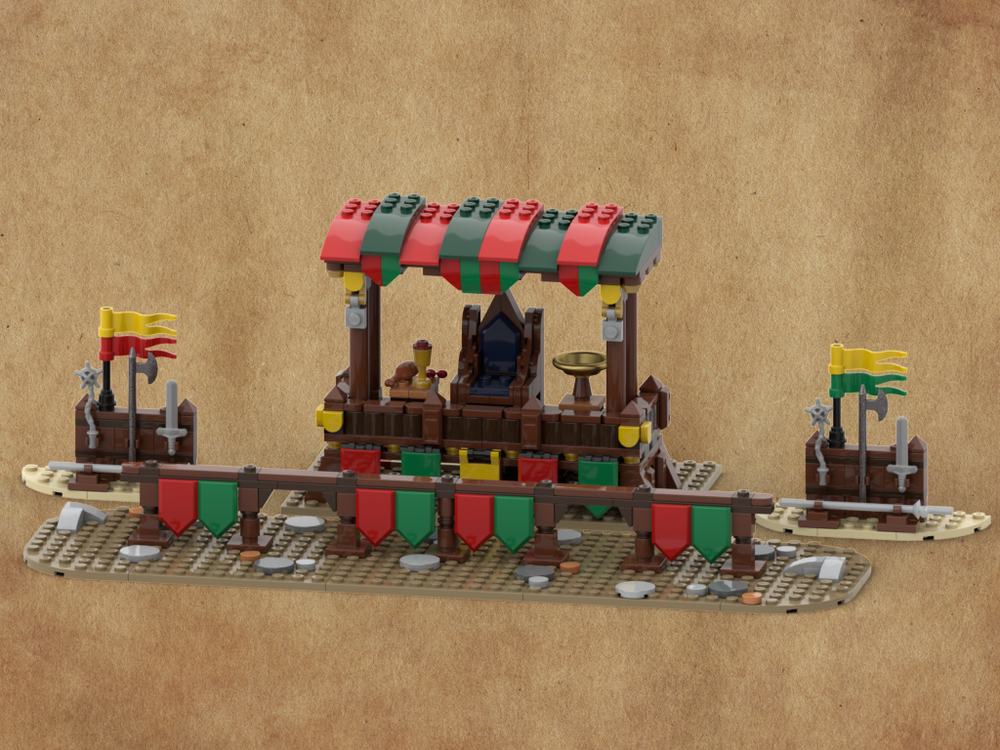 LEGO MOC-131574 Jousting Tournament by Huebre | Rebrickable - Build ...