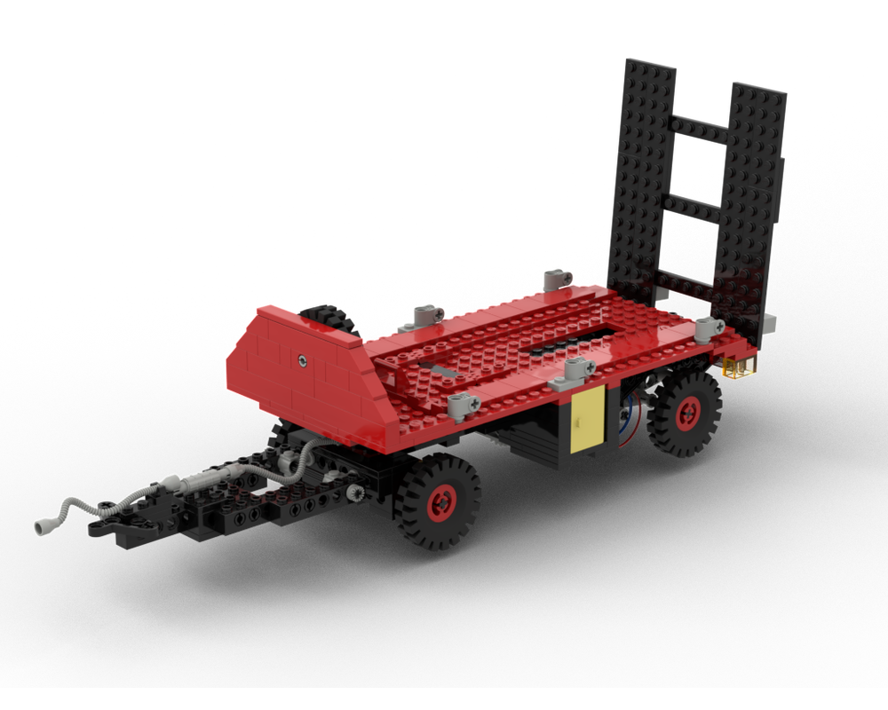 LEGO MOC Agricultural Flatbed Trailer by christov | Rebrickable - Build ...