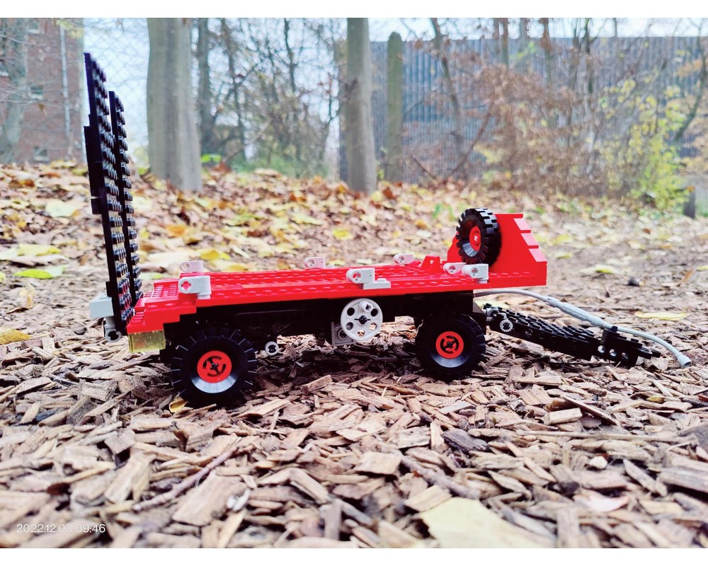 LEGO MOC Agricultural Flatbed Trailer by christov | Rebrickable - Build ...