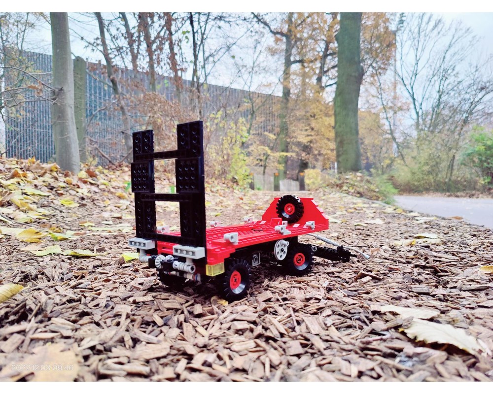 LEGO MOC Agricultural Flatbed Trailer by christov | Rebrickable - Build ...