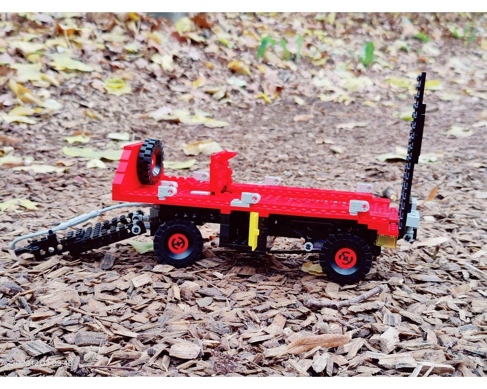 LEGO MOC Agricultural Flatbed Trailer by christov | Rebrickable - Build ...