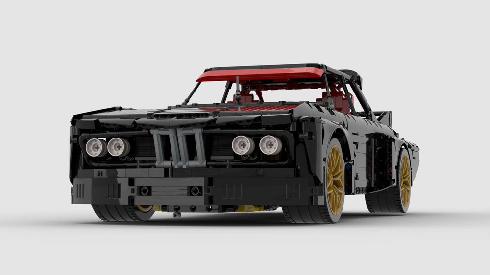 LEGO MOC BMW 3.0 CSI Group 5 by Drower | Rebrickable - Build with LEGO