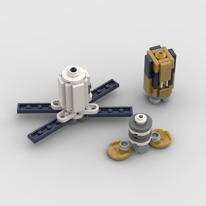 LEGO MOC 1:220 ATV HTV and Cygnus (ISS Scale) by alekru | Rebrickable ...