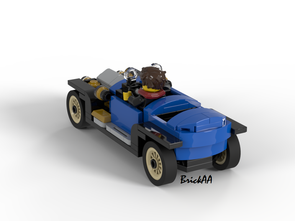 Lego Moc Classic Touring Car By Brickaa Rebrickable Build With Lego
