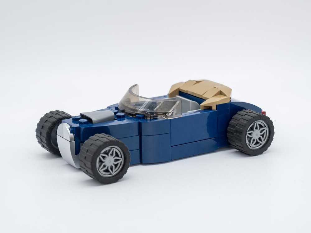 LEGO MOC Hot Rod cabriolet by Giakime Brick | Rebrickable - Build with LEGO