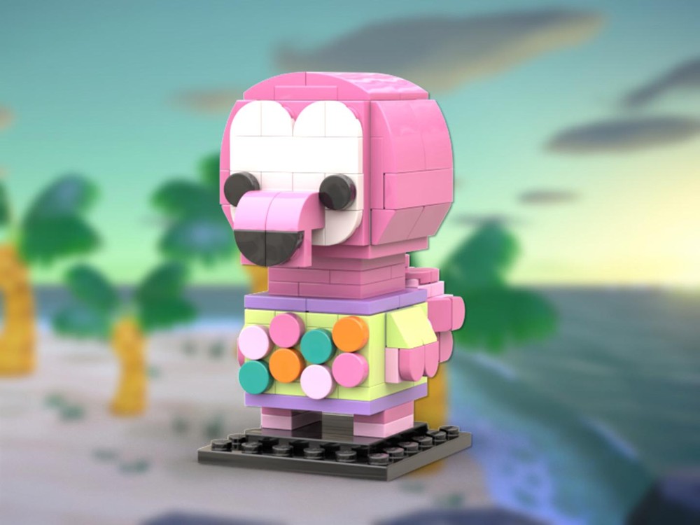 LEGO MOC Flora Brickheadz (From Animal Crossing) by ccZone ...