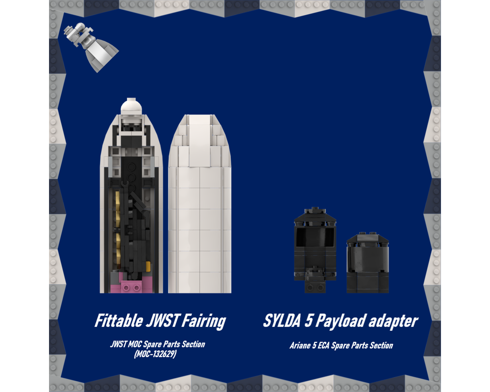 Lego Moc Ariane 5 Collection Saturn V Scale By Raptor Bricks