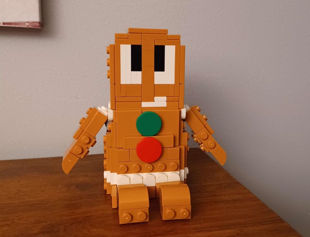 LEGO MOC Holiday Figures- Gingerbread Man by Penguins and plastic ...