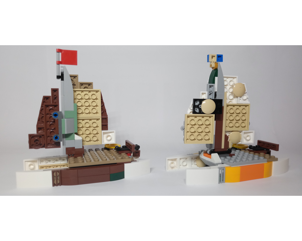 LEGO MOC 31093 Catamarans by Dafeld | Rebrickable - Build with LEGO