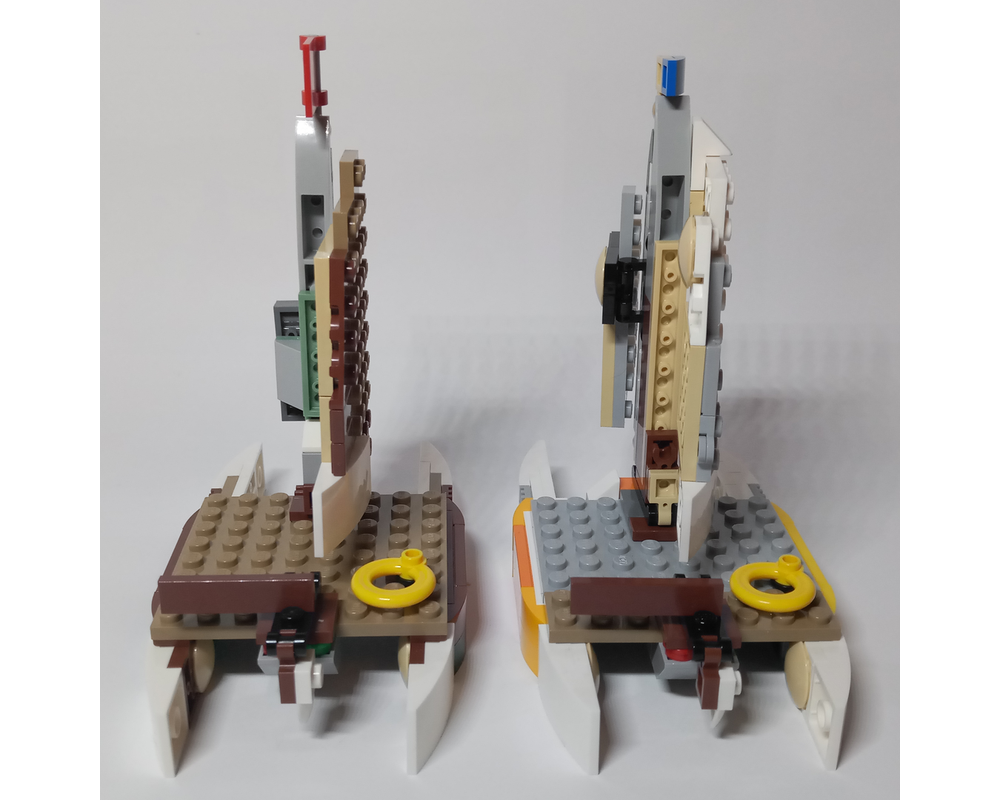 LEGO MOC 31093 Catamarans by Dafeld | Rebrickable - Build with LEGO