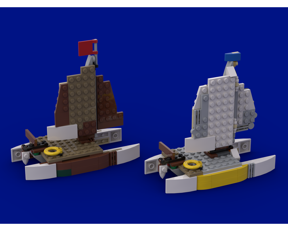 LEGO MOC 31093 Catamarans by Dafeld | Rebrickable - Build with LEGO
