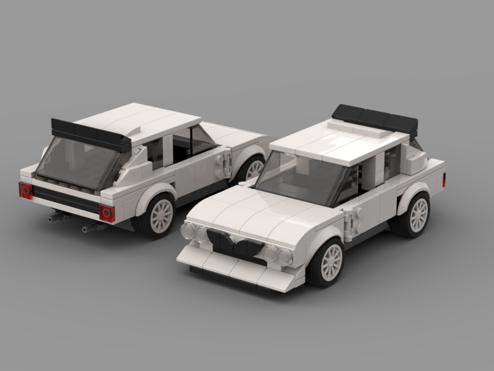 LEGO MOC Lancia Delta S4 Group B by SuperBrickz™ | Rebrickable - Build ...