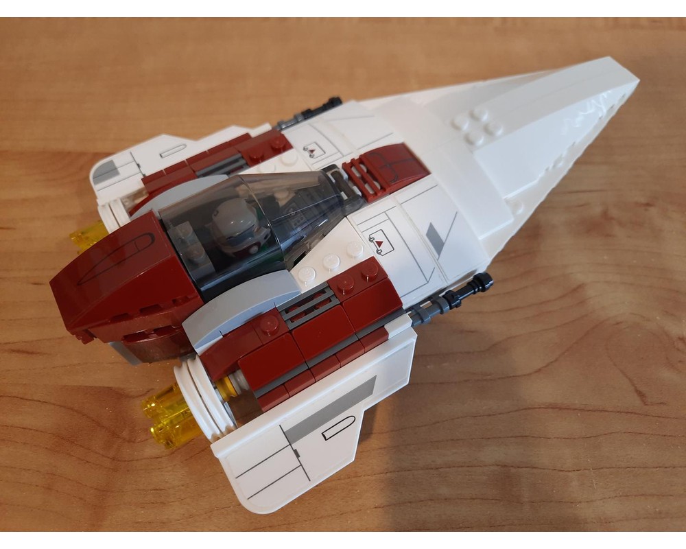 Lego Moc 75175 Jedi Starfighter By Friendly Orc Rebrickable Build