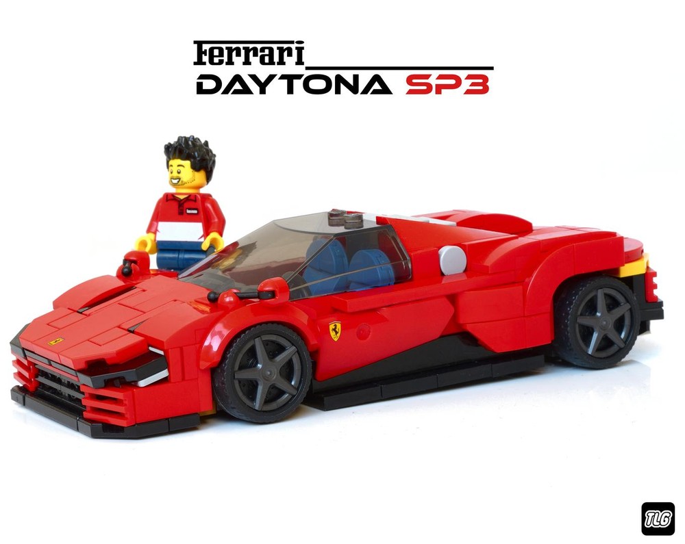 LEGO MOC Ferrari Daytona SP3 by _TLG_ | Rebrickable - Build with LEGO