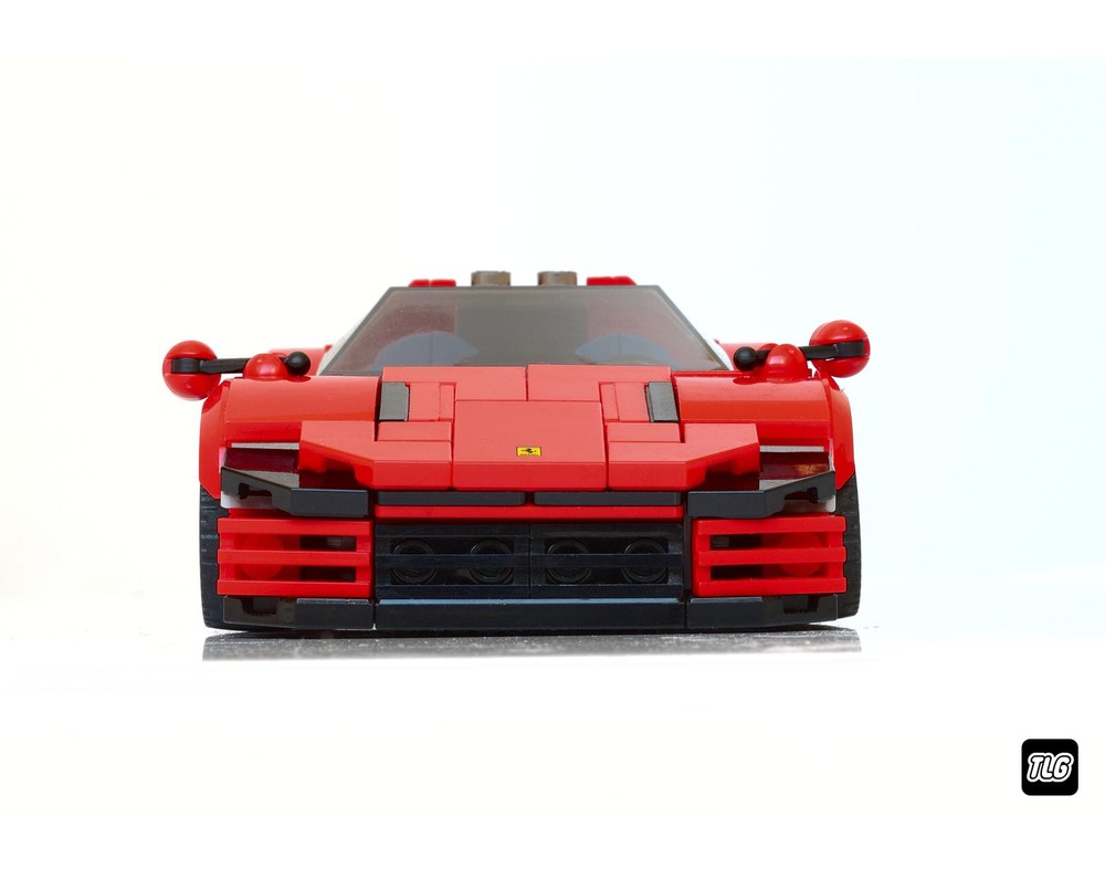 LEGO MOC Ferrari Daytona SP3 by _TLG_ | Rebrickable - Build with LEGO