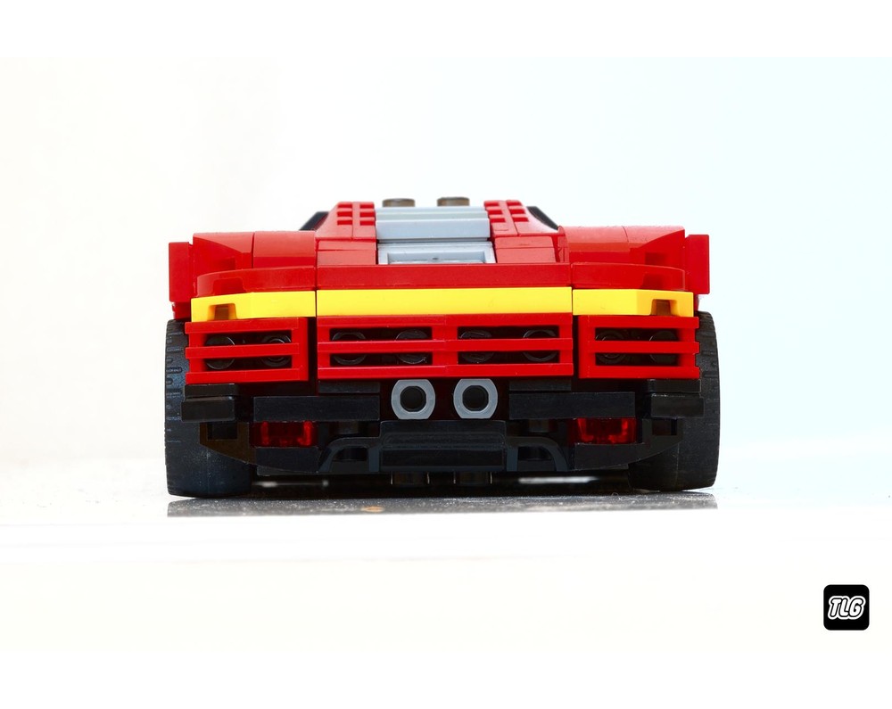 LEGO MOC Ferrari Daytona SP3 by _TLG_ | Rebrickable - Build with LEGO
