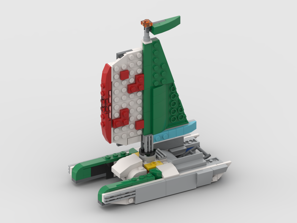 LEGO MOC 31113 - Catamaran by KlintIsztvud | Rebrickable - Build with LEGO