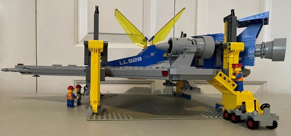 LEGO MOC Galaxy Explorer Dry Dock by cpmoellering | Rebrickable - Build ...