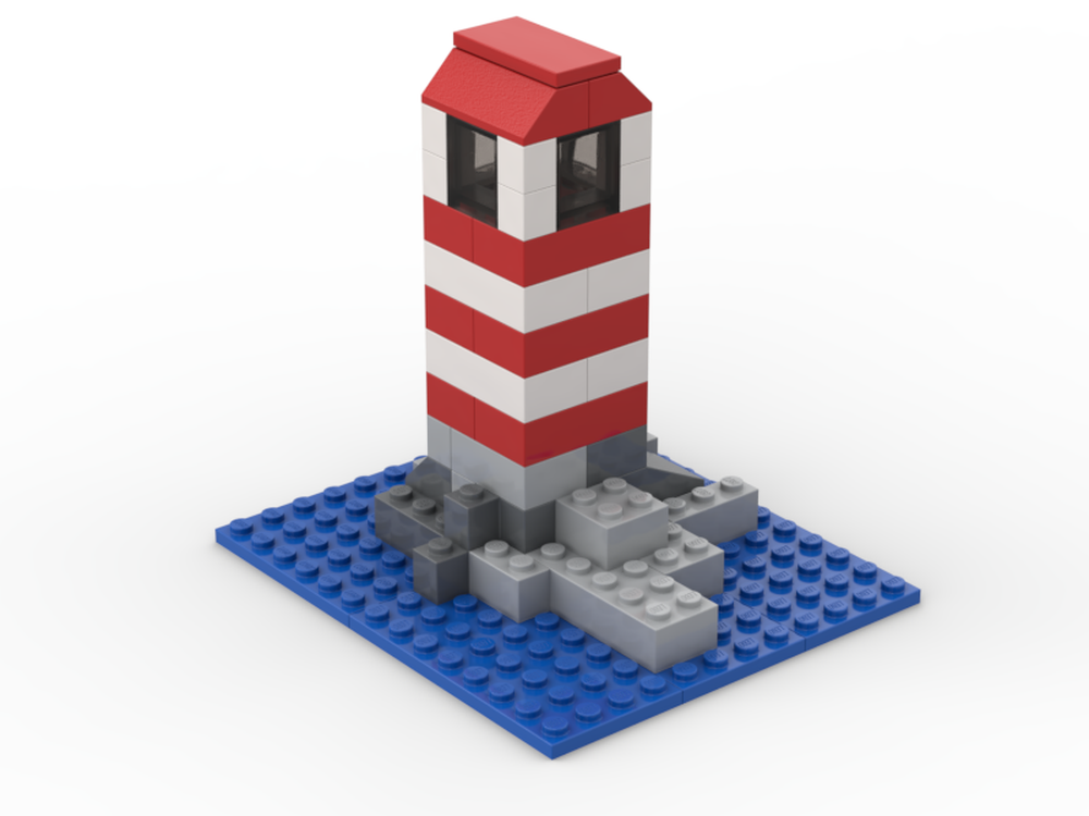 LEGO MOC Mini Light House by tristan.barmettler | Rebrickable - Build ...