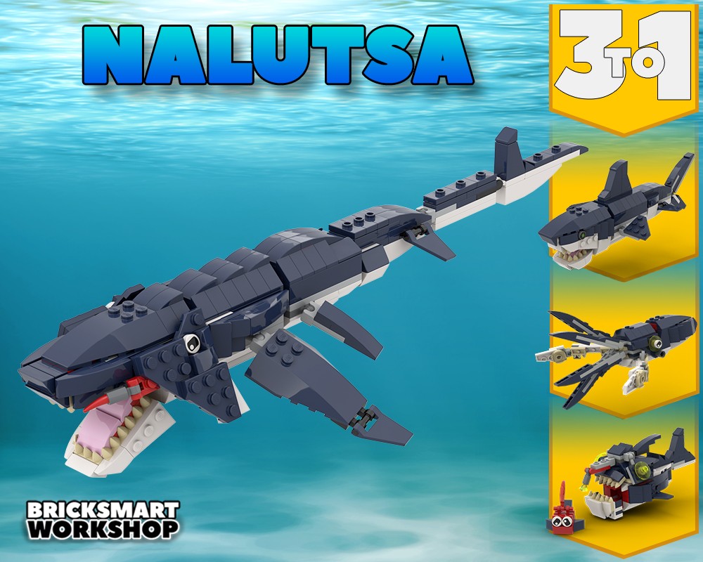 LEGO MOC Nalutsa 31088 3 to 1 by bricksmartworkshop | Rebrickable ...