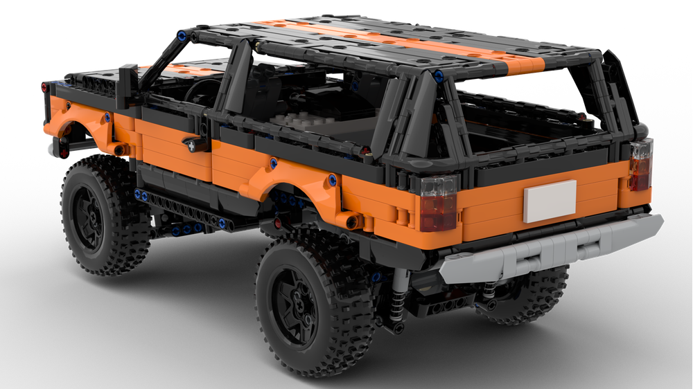 Lego Moc Chevrolet Blazer 1976 By Stily Rebrickable Build With Lego
