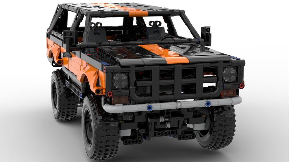 Lego Moc Chevrolet Blazer 1976 By Stily Rebrickable Build With Lego