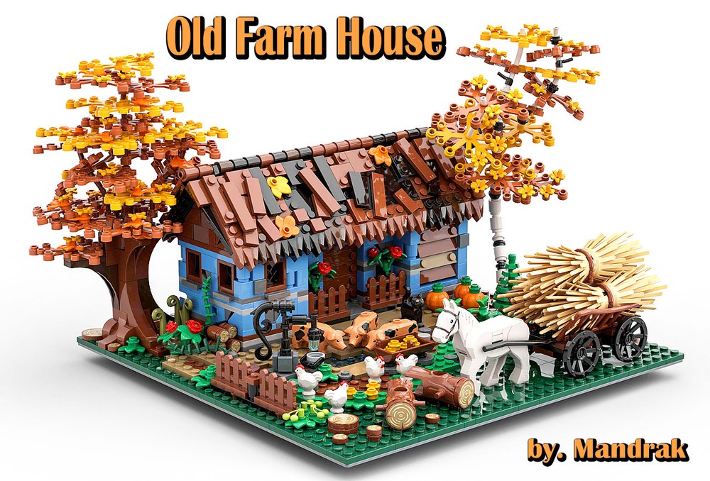 LEGO MOC Old Farm House by mandrak | Rebrickable - Build with LEGO