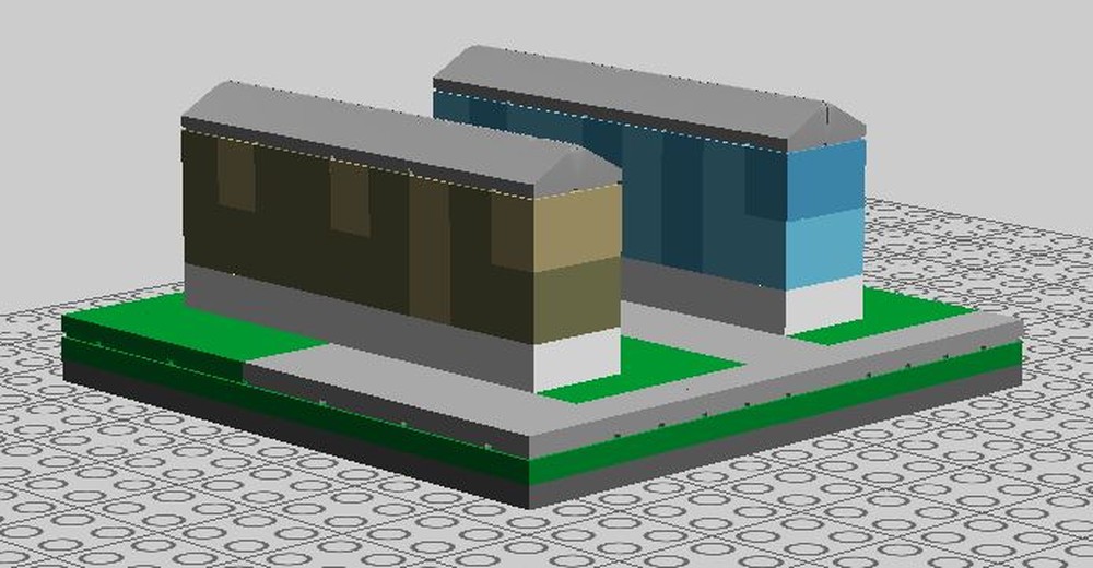 LEGO MOC nano mobile home park section by kenbrick | Rebrickable ...