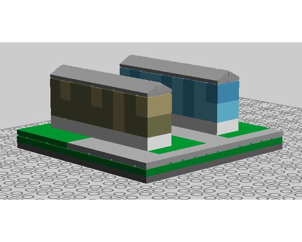 LEGO MOC nano mobile home park section by kenbrick | Rebrickable ...