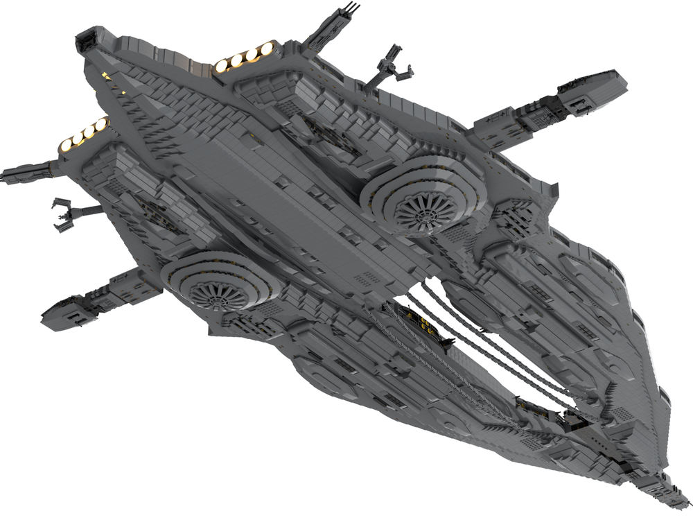 LEGO MOC Wraith Hive Ship by magurean.paul | Rebrickable - Build with LEGO