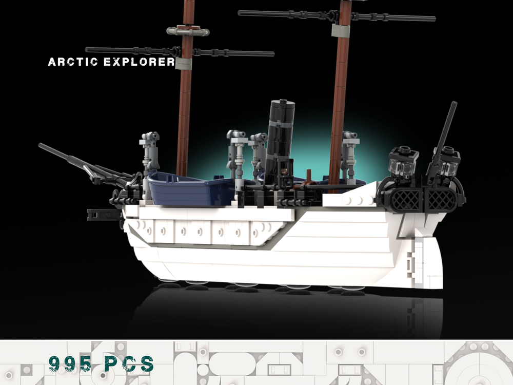 Lego Moc Arctic Explorer By Marius2002 Rebrickable Build With Lego