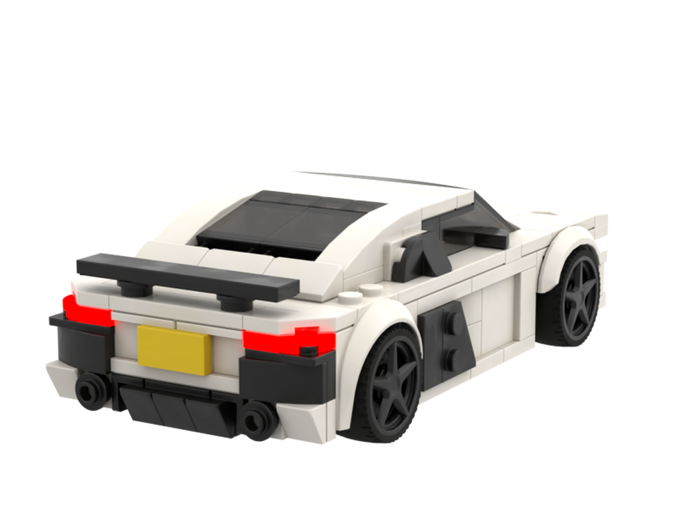 LEGO MOC 2015 Audi R8 5.2L V10 FSI Coupe by KineticKit | Rebrickable ...