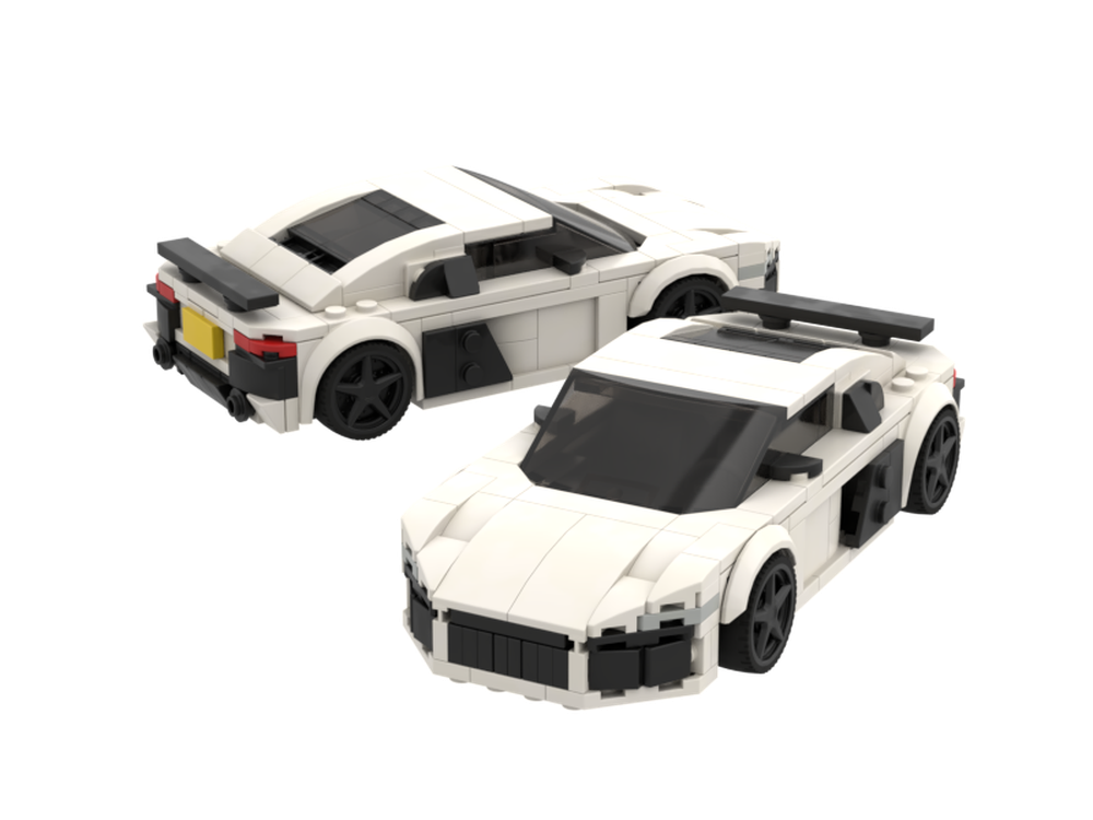 LEGO MOC 2015 Audi R8 5.2L V10 FSI Coupe by KineticKit | Rebrickable ...