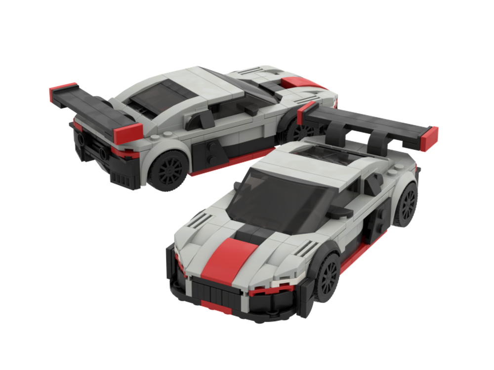 LEGO MOC 2015 Audi R8 LMS by KineticKit | Rebrickable - Build with LEGO