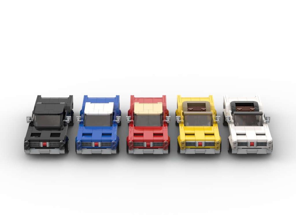 Lego Moc 1967 Prime Planet Cyclone Set Of Five Colors By Ibrickeditup