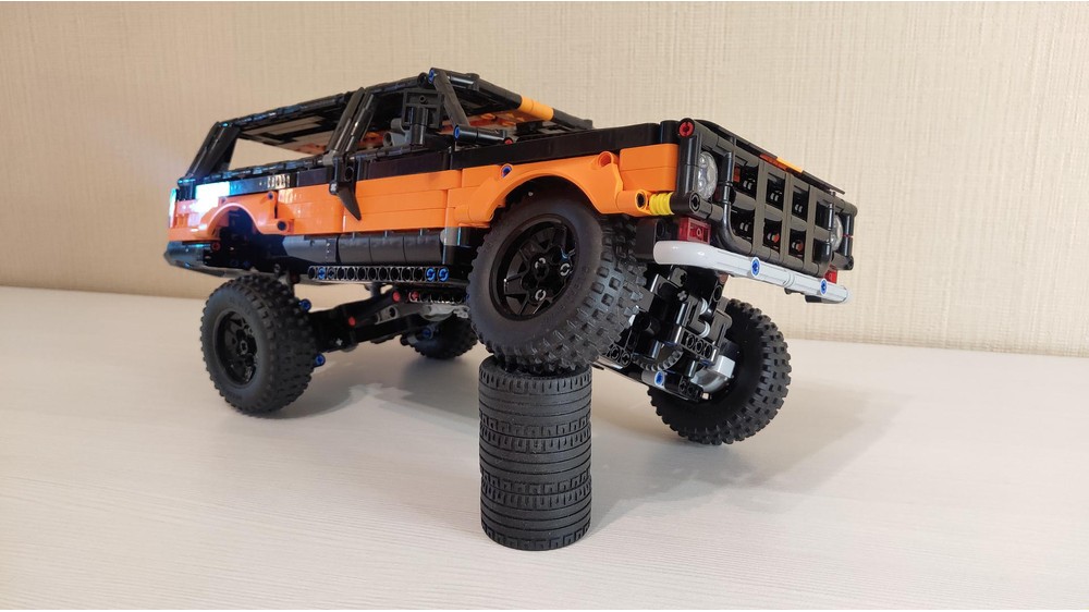 Lego Moc 4x4 Control 2l Chassis By Stily Rebrickable Build With Lego